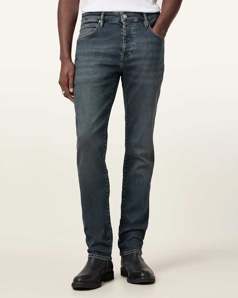 Sid Skinny Fit Denim Jeans Indigo Blue | ALLSAINTS